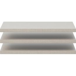 Einlegeboden, B:48cm H:2cm T:50cm, beige, SET ONE BY Musterring, Holzwerkstoff, Einlegeb&ouml;den, "Henderson", 3er-Set, Breite 48 cm f&uuml;r Schr&auml;nke