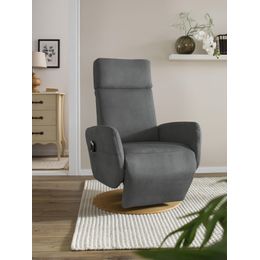 Sit & More TV-Sessel SIT & MORE, B:71cm H:110cm T:82cm, grau, Webstoff (100% Polyester);Luxus-Microfaser Euphoria (100% Polyester);Luxus-Microfaser Vintage