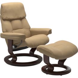 Relaxsessel stressless, B:74cm H:97cm T:74cm, beige, Leder PALOMA: Paloma ist ein durchgef&auml;rbtes Semianilin-M&ouml;belleder mit nat&uuml;rlicher Narbung. Es