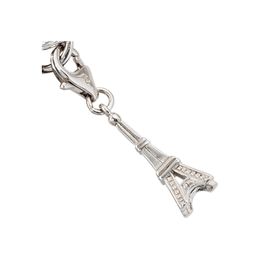 Jobo Damen Charm-Einh&auml;nger "Eiffelturm", silber, Silber 925 (Sterlingsilber), Charms, 925 Silber