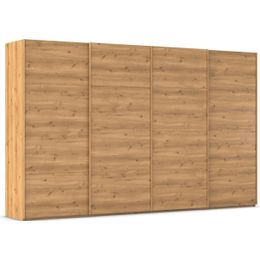 Schwebet&uuml;renschrank Rauch, B:360cm H:223cm T:68cm, braun, Holzwerkstoff, Schr&auml;nke, "Kleiderschrank Schrank Garderobe Schlafzimmerschrank SCALE-FYRA",