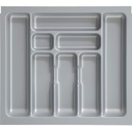 Optifit Besteckeinsatz, B/H/T: 53,6cm x 5cm x 48,2cm, silber, Schubladeneins&auml;tze, 60 cm, passend f&uuml;r Schubk&auml;sten der Serien Bern, Parma, Tapa und Ole