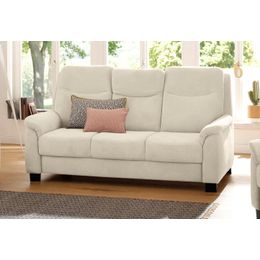 3-Sitzer Home Affaire, B:193cm H:104cm T:96cm, beige, Struktur weich (90% Polyester / 10% Polyamid);Luxus-Microfaser (100%