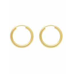 Adelia&acute;s ADELIA ́S Damen Paar Ohrh&auml;nger "1 Paar 925 Silber Ohrringe / Creolen &Oslash; 38 mm", Damen, Silber 925 (Sterlingsilber), gold, Silber 925 (Sterlingsilber),
