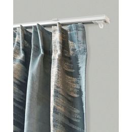 Gardinenschiene Garesa, L:490cm, wei&szlig;, Gardinenstangen, "200", schlichte Aluminium-Innenlaufgarnitur, verl&auml;ngerbar, Deckenmontage