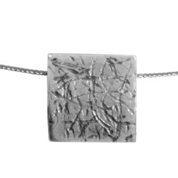 OSTSEE-SCHMUCK Damen Kette mit Anh&auml;nger "- Reco - Sarah Vicenza - Silber 925/000 -", 42, Silber 925 (Sterlingsilber), silber, Silber 925