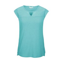 Killtec Damen Funktionstop "KOS 76 WMN TP", blau, Gr. 44, Oberstoff: 75% Polyester, 25% Lyocell, Tops, Schnelltrocknendes Damen-Top mit femininem