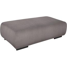 Hockerbank COTTA, B:132cm H:42cm T:68cm, grau, 100% POLYESTER (PES), Hocker, "Side"