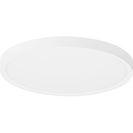 NOVA LUCE LED Deckenleuchte "DIXIE", 1, &Oslash; 30cm, 1 Stk., wei&szlig;, Wohnzimmer, Leuchten