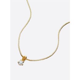 Lady Damen Kette mit Anh&auml;nger, N-Groesse, Metall, gold, Metall, Halsketten
