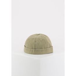 Herren Skim&uuml;tze "Docker Hat", gr&uuml;n, Alpha Industries, Obermaterial: 100% Baumwolle, M&uuml;tzen