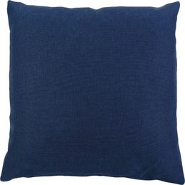 G&ouml;zze Dekokissen G&Ouml;ZZE, B:50cm L:50cm, blau, Polyester, Dekokissen_Sitzkissen_Kissenh&uuml;llen, "Milano", mit Rei&szlig;verschluss, Kissenh&uuml;le ohne F&uuml;llung, 2 St&uuml;ck