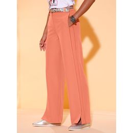CR&Eacute;ATION L CREATION L Damen Webhose, orange, Gr. 19, unifarben, 94% Polyester, 6% Elasthan, Hosen