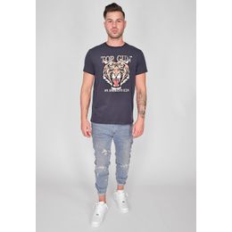 Top Gun Herren T-Shirt "TG20213017", blau, Gr. XL, Obermaterial: 100% Baumwolle, Shirts