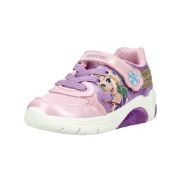 Geox Damen Sneaker "Geox Sneaker Lederimitat/Textil", Gr. 26pink, violett, Lederimitat, Textil, Schuhe