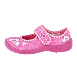 Lico Kinder Hausschuh "Hausschuh Sweet Girl", Gr. 28, rosa, Synthetik, Schuhe