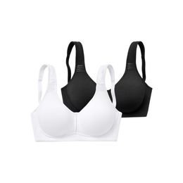 Petite Fleur BH Damen Gr&ouml;&szlig;e 85 schwarz / wei&szlig;