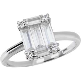 Firetti Damen Fingerring "Schmuck Geschenk Silber 925 Damenring Ring", 56, Silber 925 (Sterlingsilber), 1,9mm, silber, Silber 925 (Sterlingsilber),