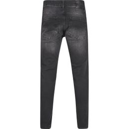 2Y Premium Herren Bequeme Jeans "2Y Premium Herren 2Y Skinny Fit Jeans"schwarz, Gr. 31, unifarben, 97% Baumwolle, 3% Elasthan, Jeans