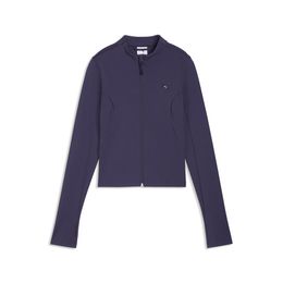 Puma Damen Trainingsjacke "PumaTECH SENSE Slim Trainingsjacke Damen"deep plum lila, Gr. M, Obermaterial: 23% Elasthan, 77% Polyester, Jacken