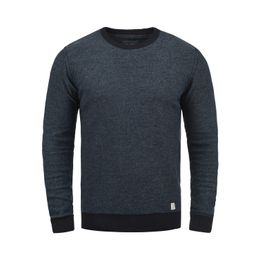 Blend Herren Rundhalspullover "Rundhalspullover BHNathan", blau, Gr. XXL, Obermaterial: 100% Baumwolle CO., Pullover