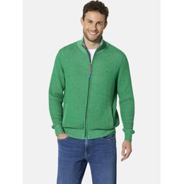 Babista Herren Strickjacke "Strickjacke DALAR", gr&uuml;n, Gr. XL, Obermaterial: 100% Baumwolle CO., Strickjacken