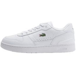 Lacoste Sneaker Herren Gr&ouml;&szlig;e 46 gr&uuml;n / wei&szlig;