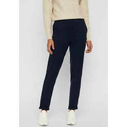V&eacute;ro Moda VERO MODA Damen Anzughose "VMMAYA", blau, Gr. XL, unifarben, Web, Obermaterial: 62% Polyester, 33% Viskose, 5% Elasthan, Hosen, hinten mit