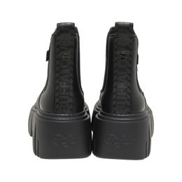 Buffalo Damen Stiefel "Buffalo ZESPHER CHELSEA - VEGAN NAPPA", Gr. 41, schwarz, Polyurethan, unifarben, Schuhe