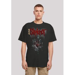 F4NT4STIC Herren T-Shirt "Slipknot Metal Band", schwarz, Gr. L, Obermaterial: 100% Baumwolle, Shirts, Print