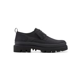 Clarks Herren Schn&uuml;rschuh "Badell Lace", Gr. 41,5schwarz, Schuhe, mit leichter und flexibler Sohle