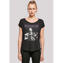 F4NT4STIC Damen T-Shirt "David Bowie Rock Poster", schwarz, Gr. XXL, Obermaterial: 100% Baumwolle, Shirts, Print