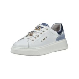 Sneaker Nero Giardini "Nero Giardini Sneaker Leder", Damen, Gr. 36, wei&szlig;, Leder, Schuhe Sneaker