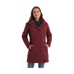 Killtec Damen Parka "KOW 165 WMN PRK", rot, Gr. 42, Obermaterial: 100% Polyester.Futter: 100% Polyester.F&uuml;llung: 100% Polyester, Jacken, Wasser- und