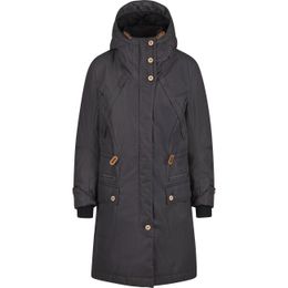 Brandit Damen Parka "Brandit Brandit Women Mayleene Winterparka"schwarz, Gr. L, unifarben, 75% Polyester, 25% Baumwolle, Jacken