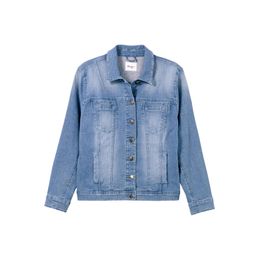 sheego Jacke Damen Gr&ouml;&szlig;e 6XL blue denim Sommerjacke