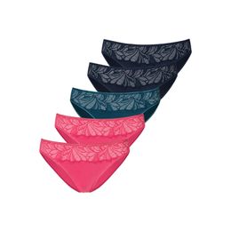 Vivance Damen Bikinislip, Gr. 44, bunt, Jersey, Obermaterial: 95% Baumwolle, 5% Elasthan, unifarben, Unterhosen, aus elastischer Baumwoll-Qualit&auml;t