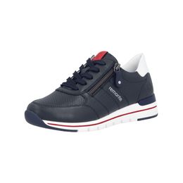 Remonte Damen Sneaker "Remonte Sneaker Leder", Gr. 38, blau, Leder, Schuhe