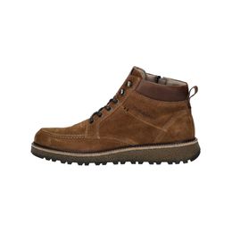Pius Gabor Herren Schn&uuml;rstiefelette "Pius Gabor Stiefelette Leder", Gr. 45caramel, Leder, Schuhe