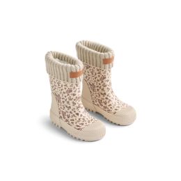 Wheat M&auml;dchen Stiefel "Wheat Rubber Boot Thermo Wader", Gr. 25rose flowers, Schuhe
