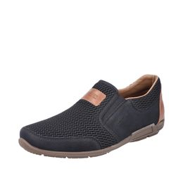 Rieker Slip On Herren Gr&ouml;&szlig;e 45 hellbraun / schwarz