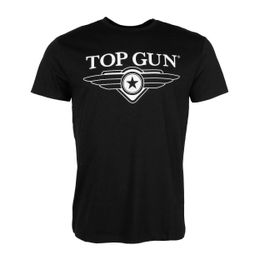 Top Gun Herren T-Shirt "TG20201045", schwarz, Gr. M, Obermaterial: 100% Baumwolle, Shirts
