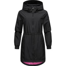 Ragwear Damen Kurzmantel "Bronja II", schwarz, Gr. L, Au&szlig;enmaterial: 100% Polyester; Innenfutter: 100% Polyester, M&auml;ntel, Wasserdichter