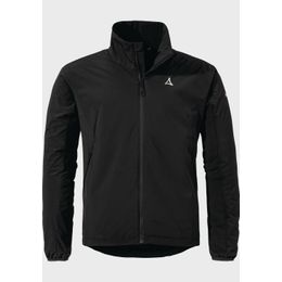 Sch&ouml;ffel SCH&Ouml;FFEL Herren Outdoorjacke "Bike Ins Jacket Style Salza MNS", schwarz, Gr. 46, Oberstoff: 90% Polyester, 10% Elasthan. (Coating: Polyurethan).