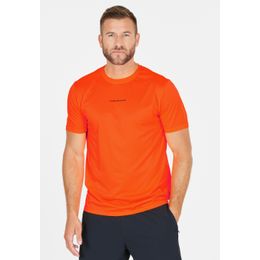 Endurance Herren Funktionsshirt "Alan", orange, Gr. S, unifarben, 100% Polyester, Shirts, mit Quick Dry-Technologie und Stretchfunktion