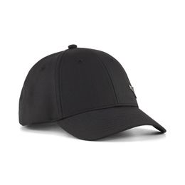 Puma Kinder Flex Cap "Essentials Metal Puma Cat Baseball-Cap Jugendliche"schwarz, Gr. 1, unifarben, Futter Vorderteil: 100% Polyester, Caps