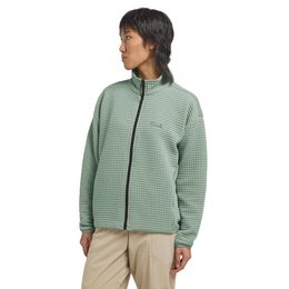 Jack Wolfskin Damen Fleecejacke "MOGARI FZ W", gr&uuml;n, Gr. L, Obermaterial: 95% Polyester, 5% sonstige Fasern. Futter: 100% Polyester, Jacken