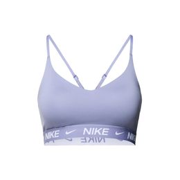 Nike Sport-BH 'INDY' Damen Gr&ouml;&szlig;e XS lila / wei&szlig;