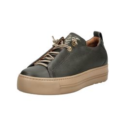 Paul Green Damen Sneaker "Paul Green Sneaker Glattleder", Gr. 42, gr&uuml;n, Glattleder, Schuhe