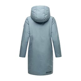 Marikoo Damen Winterjacke "Nanami", blau, Gr. S, Obermaterial: 100% Polyester; Innenseite: 100% Polyester; Futter: 100% Polyester; Wattierung: 100%